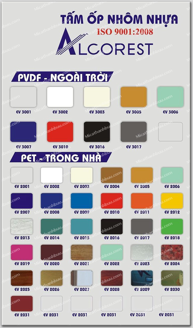 [Nhà Cung Cấp Số 1] Tấm Alu Alcorest Chính Hãng Giá Rẻ TPHCM